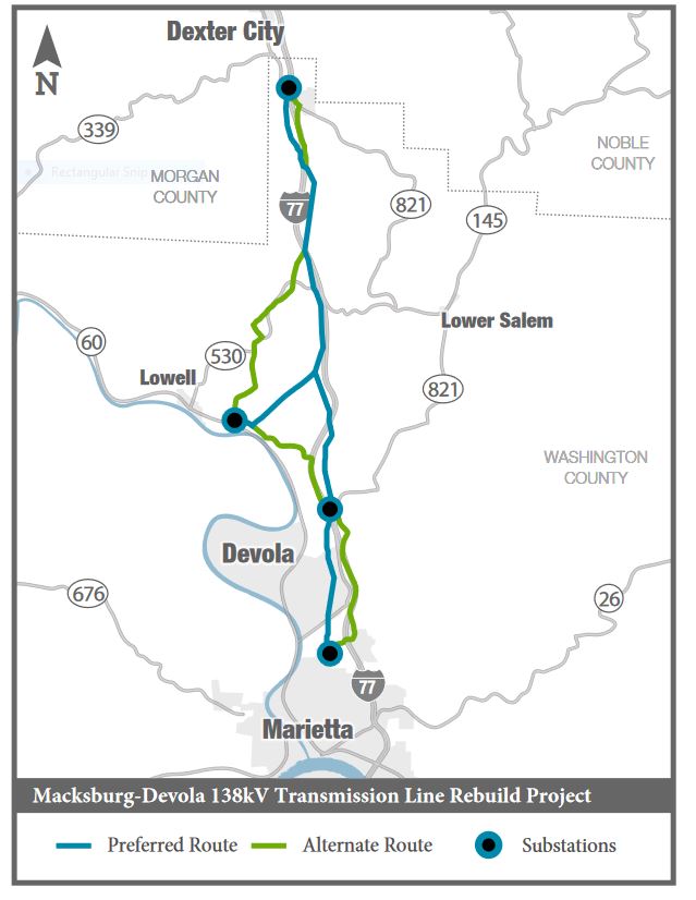 AEP line upgrade to be done by 2020 | News, Sports, Jobs - Marietta Times